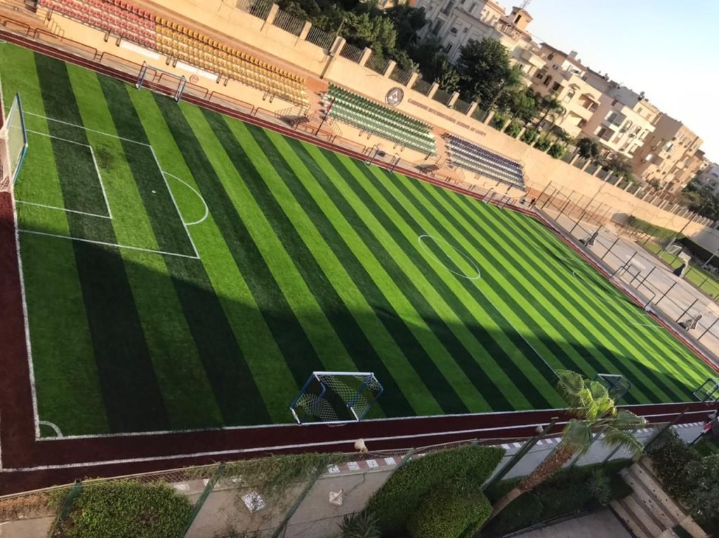 Canadian School Stadium in Tagamoa | Green Grass
